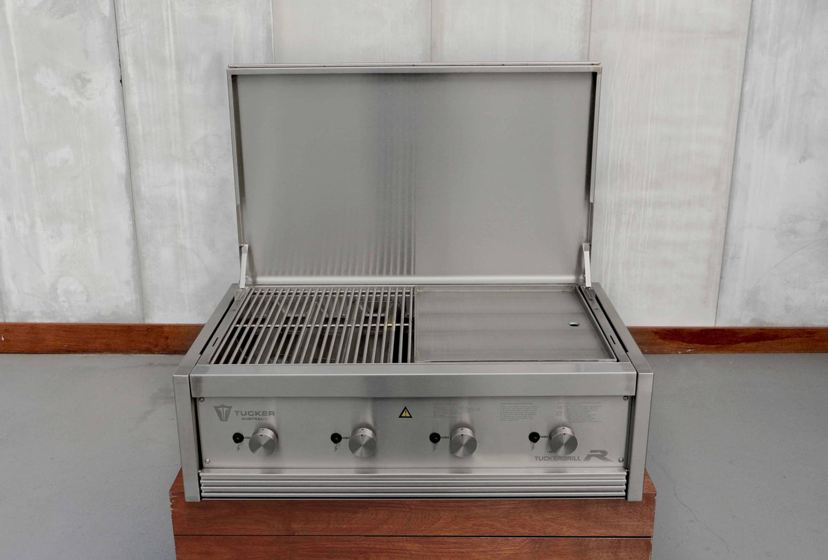 Tucker R Class V8 BBQ Built In with Lid